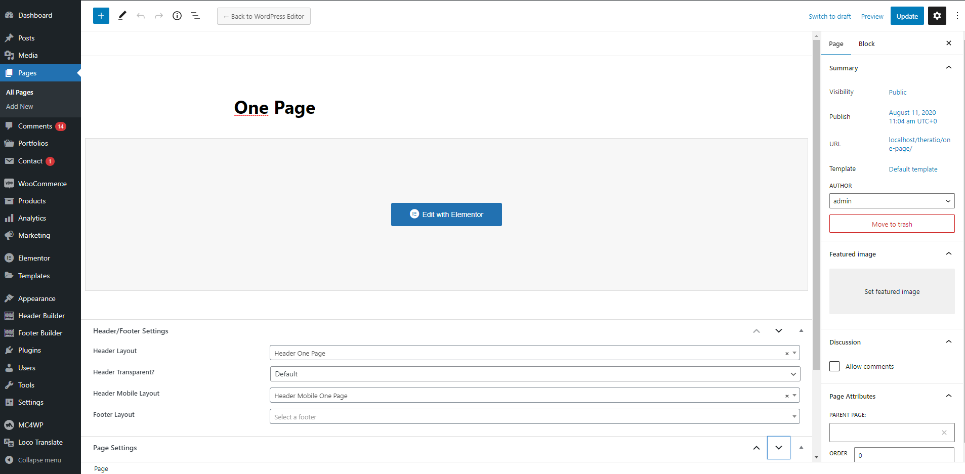 3. Create a One-Page Website on WordPress with Elementor – Techwind